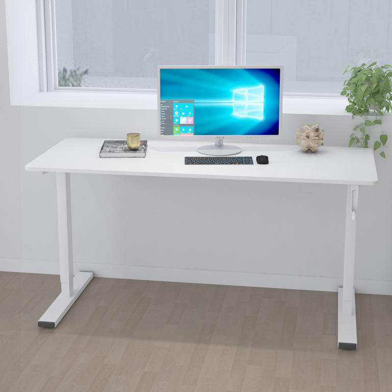Metal Office Lift Table Computer Standing Desk Motorized Frame Height ...